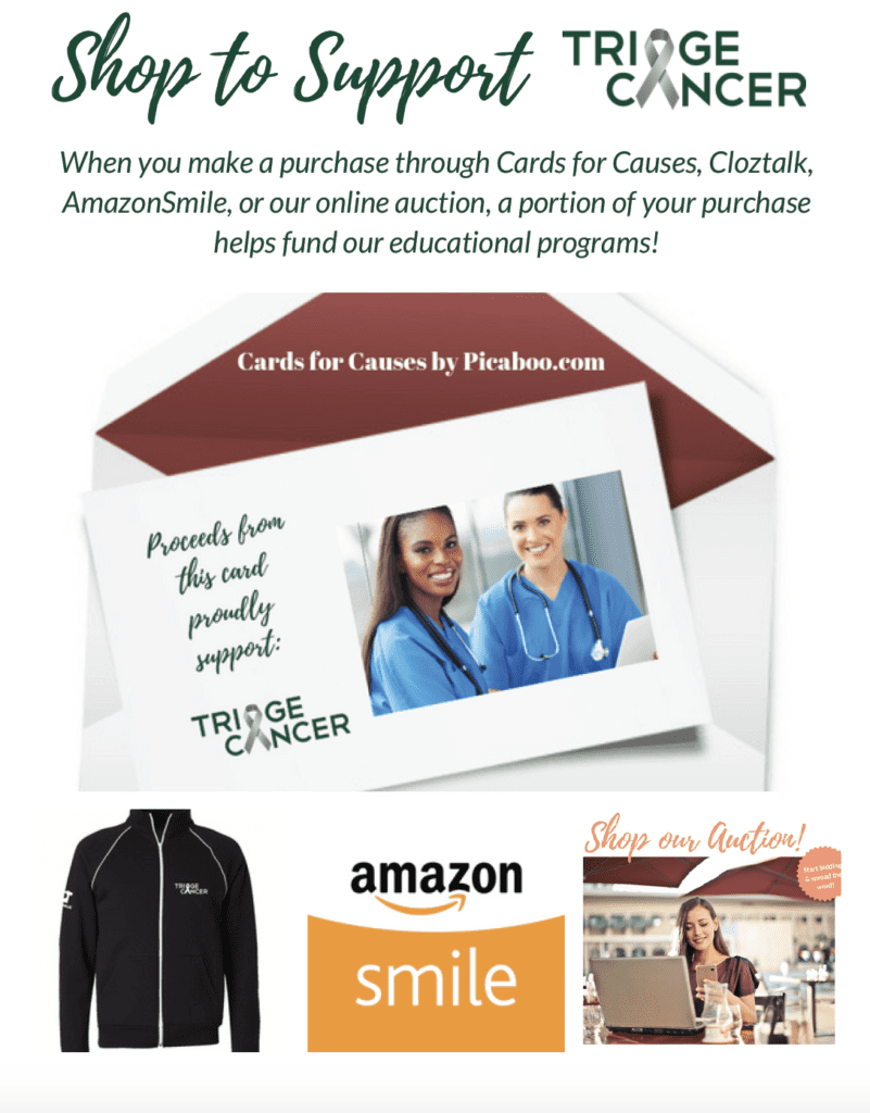 Triage Cancer: Beyond Diagnosis