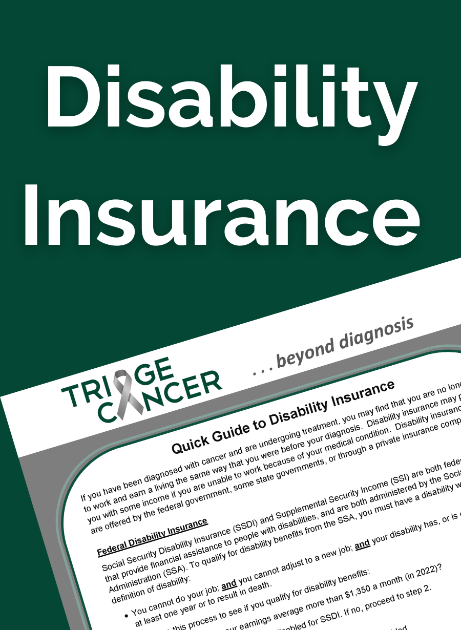 Quick Guides, Checklists, And Other Materials | Triage Cancer