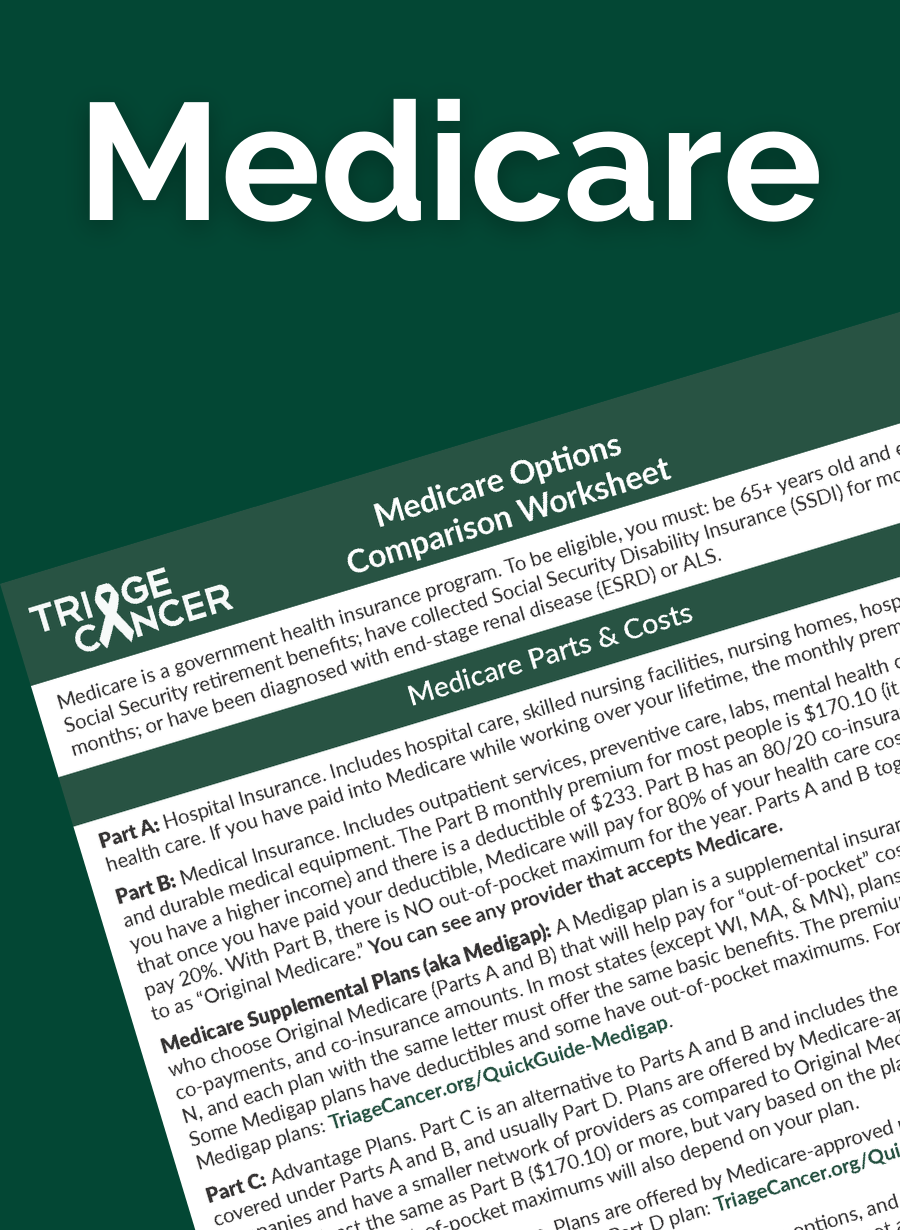 Quick Guides, Checklists, And Other Materials | Triage Cancer